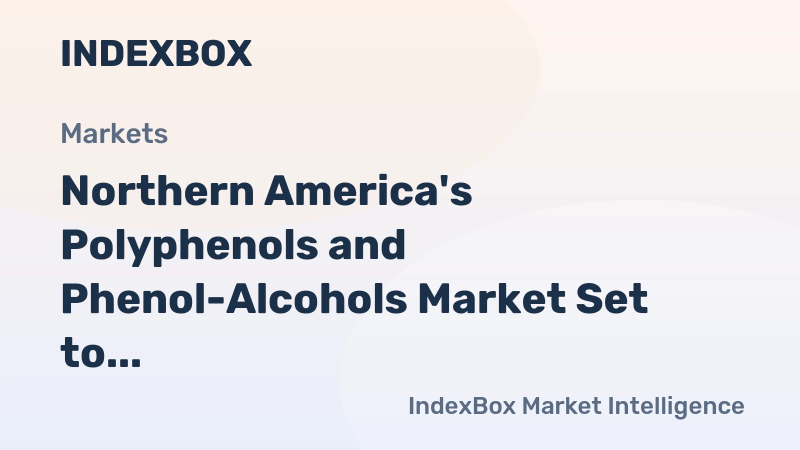 Northern America's Polyphenols and Phenol-Alcohols Market Set to Reach 36K Tons and $306M