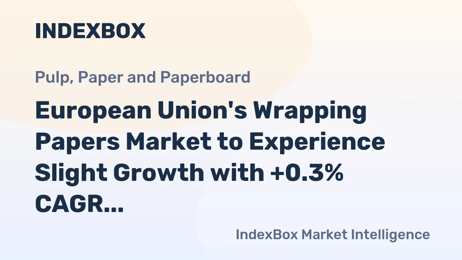 European Union's Wrapping Papers Market to Experience Slight Growth with +0.3% CAGR from 2024-2035