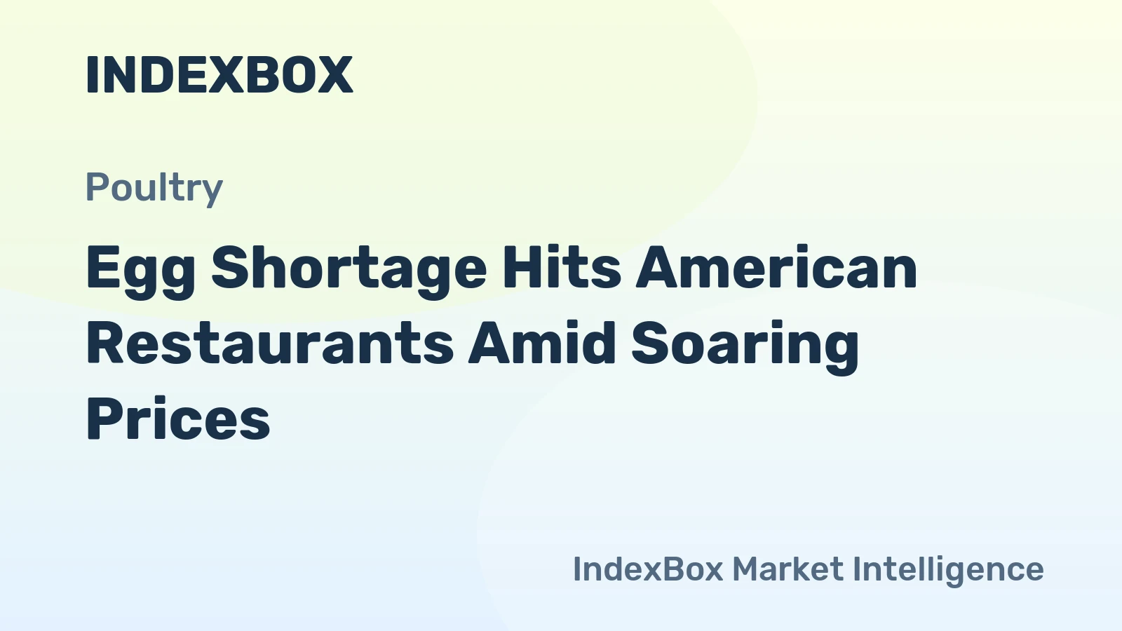 Egg Shortage Hits American Restaurants Amid Soaring Prices
