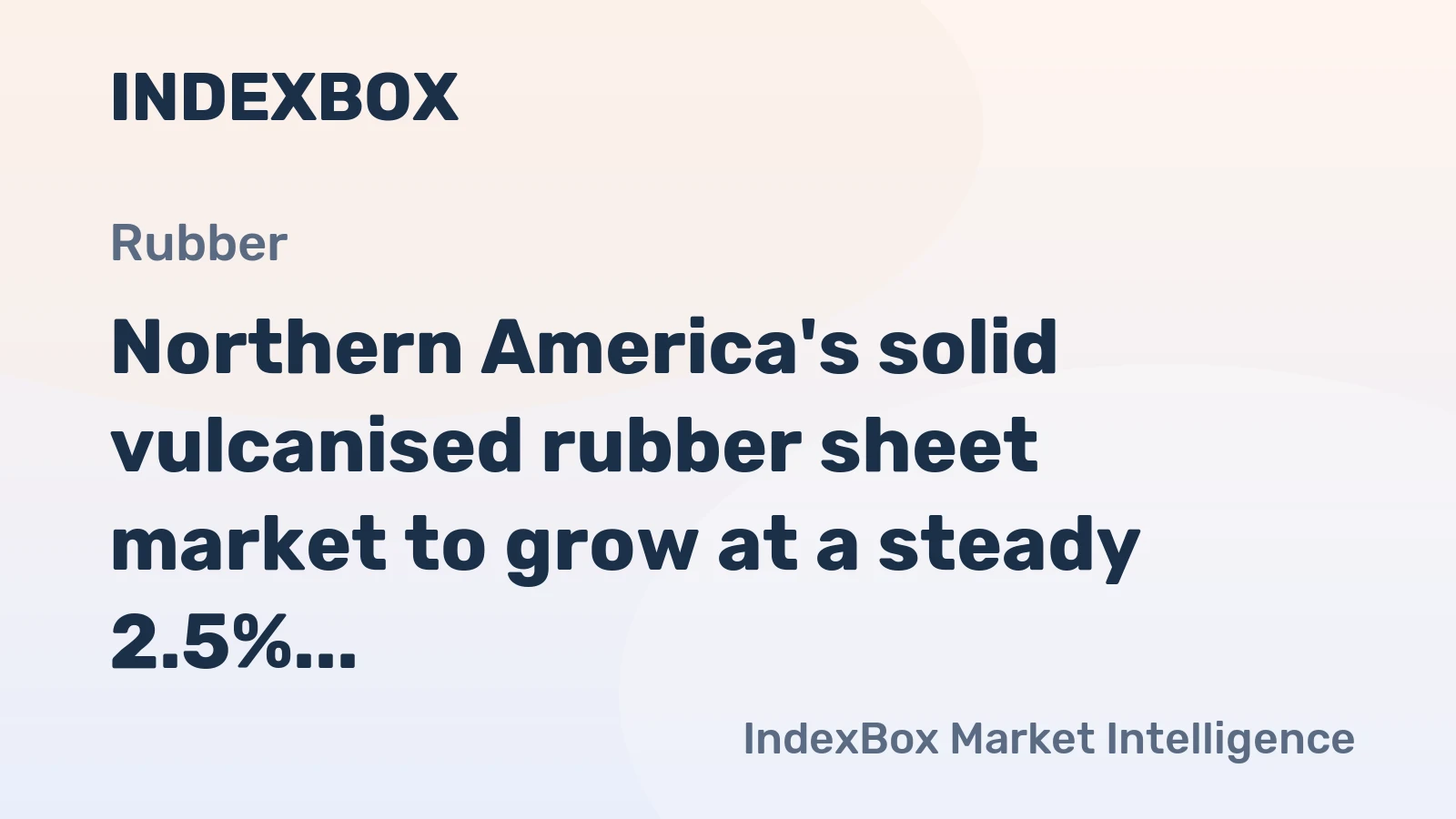 Northern America's solid vulcanised rubber sheet market to grow at a steady 2.5% CAGR, reaching $1.3B by 2035.
