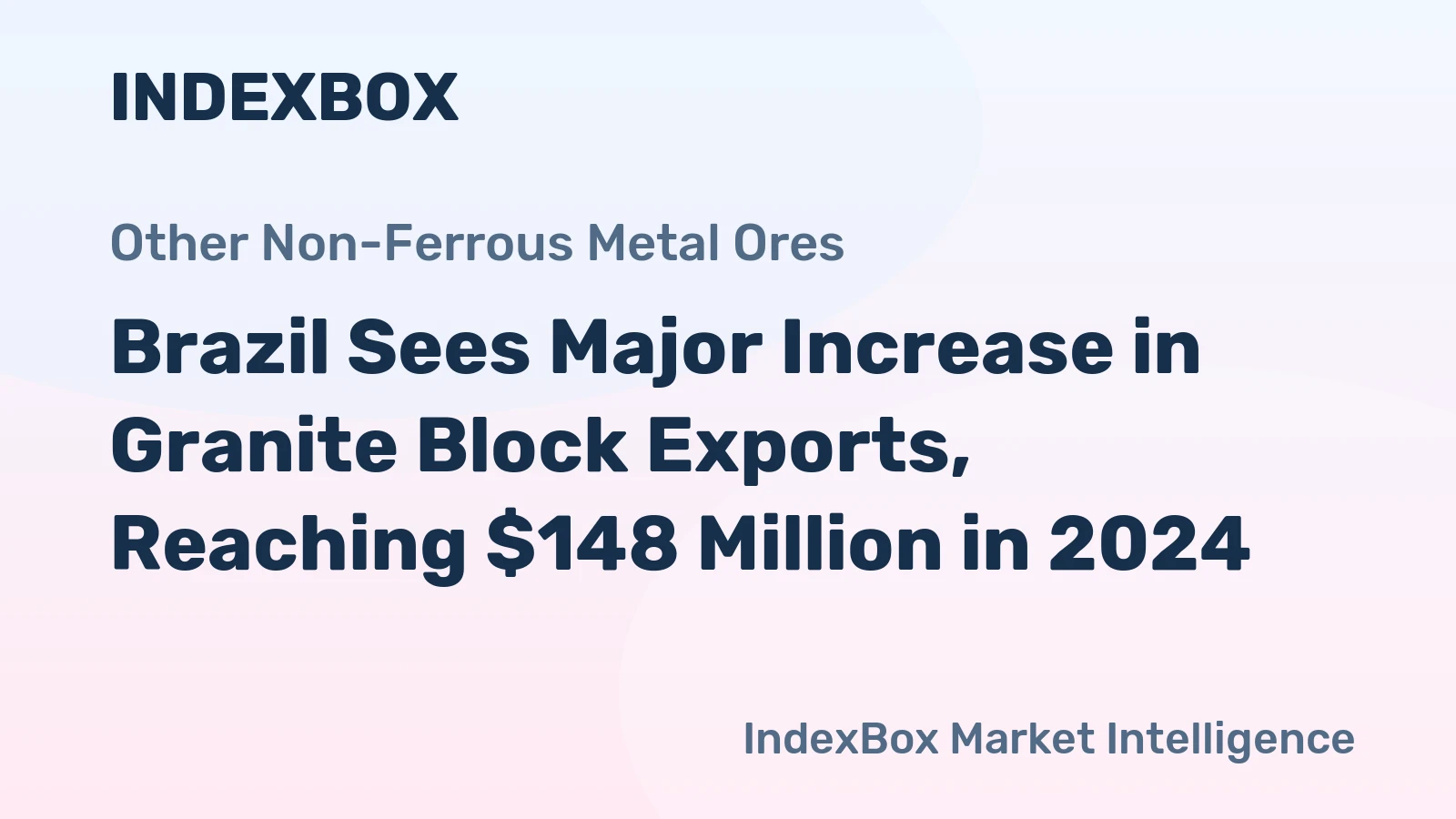 Brazil Sees Major Increase in Granite Block Exports, Reaching $148 Million in 2024