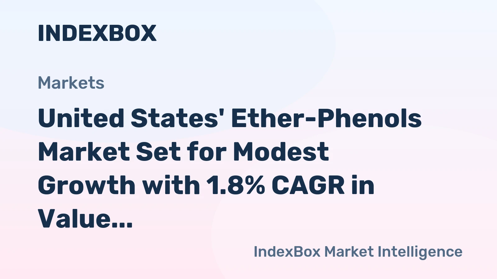 United States' Ether-Phenols Market Set for Modest Growth with 1.8% CAGR in Value Through 2035