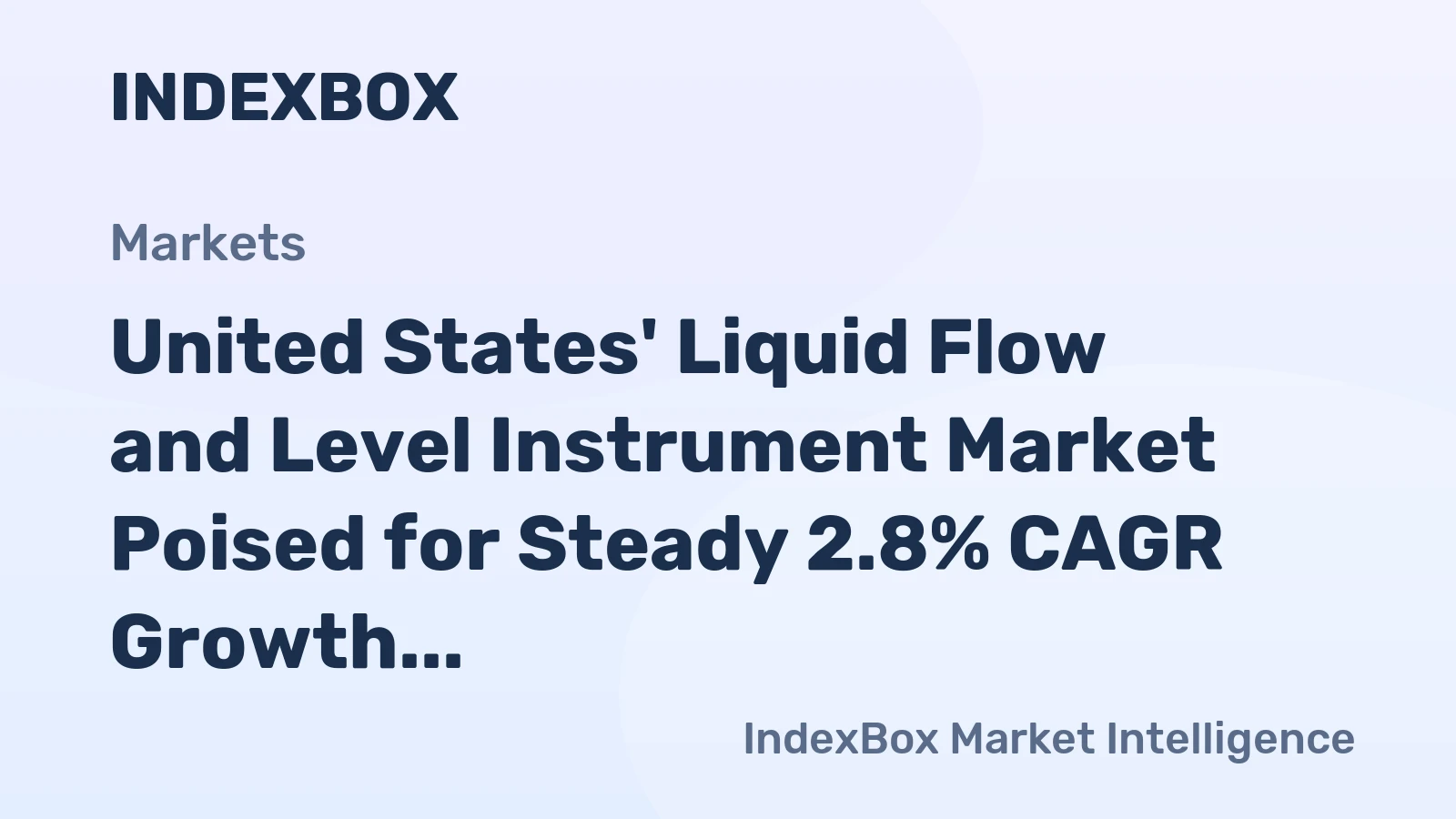 United States' Liquid Flow and Level Instrument Market Poised for Steady 2.8% CAGR Growth Through 2035
