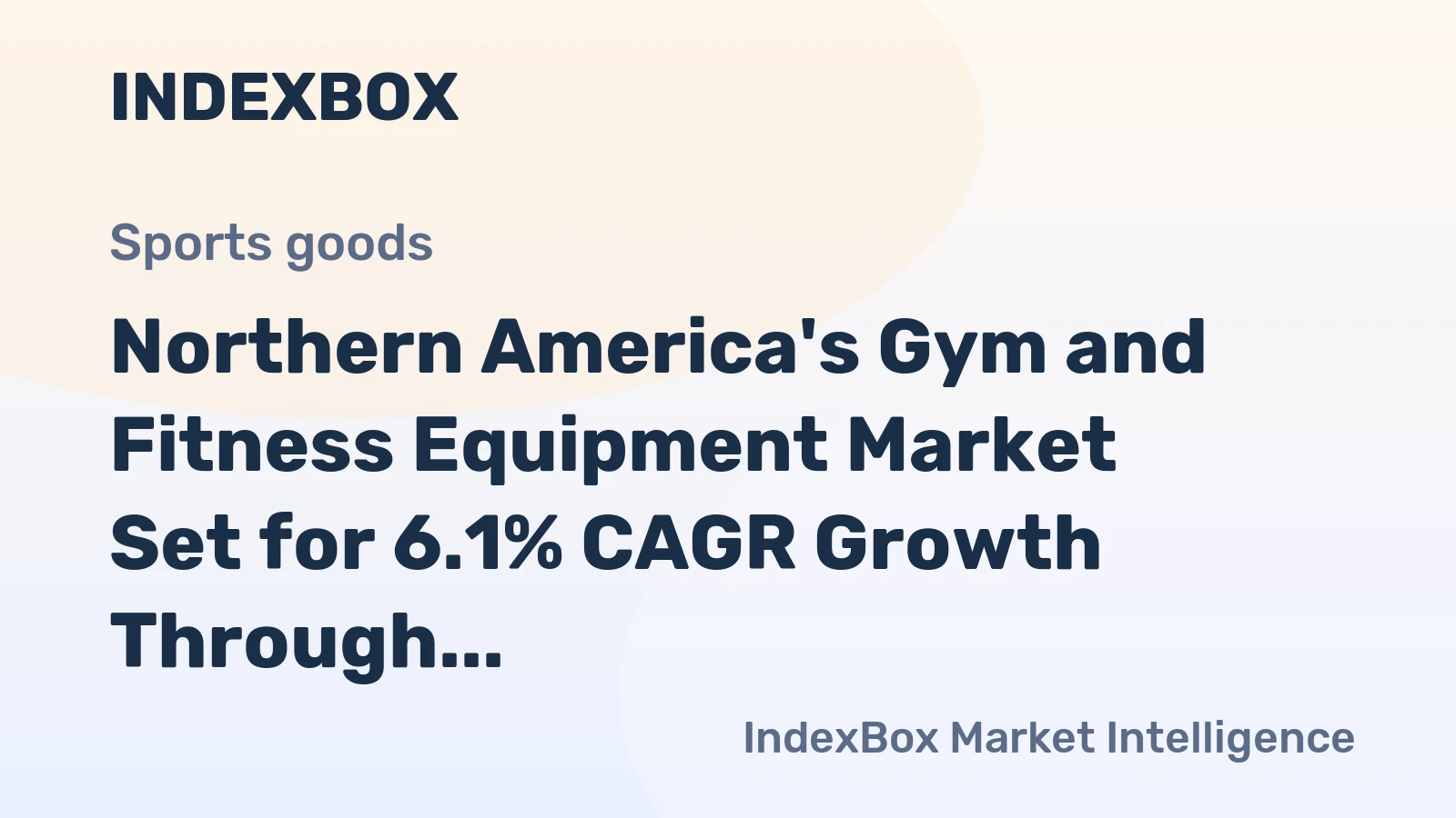 Northern America's Gym and Fitness Equipment Market Set for 6.1% CAGR Growth Through 2035