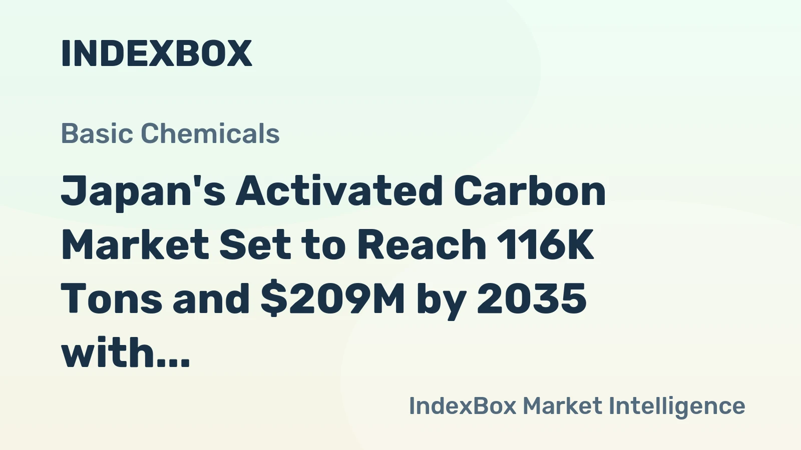 Japan's Activated Carbon Market Set to Reach 116K Tons and $209M by 2035 with Steady Growth