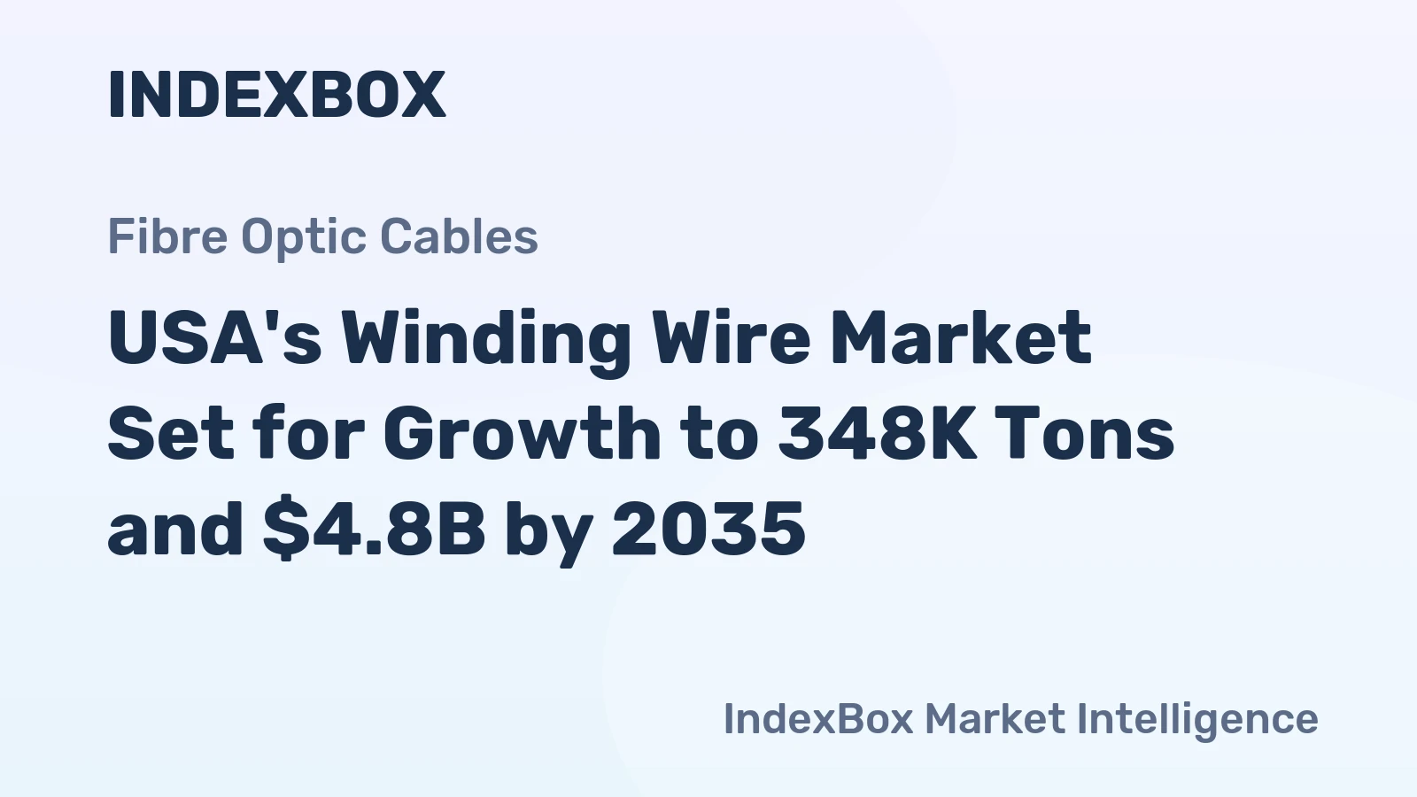 USA's Winding Wire Market Set for Growth to 348K Tons and $4.8B by 2035
