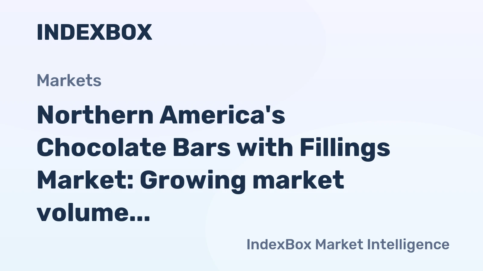 Northern America's Chocolate Bars with Fillings Market: Growing market volume reaching 1.2M tons and market value hitting $7.9B by 2035