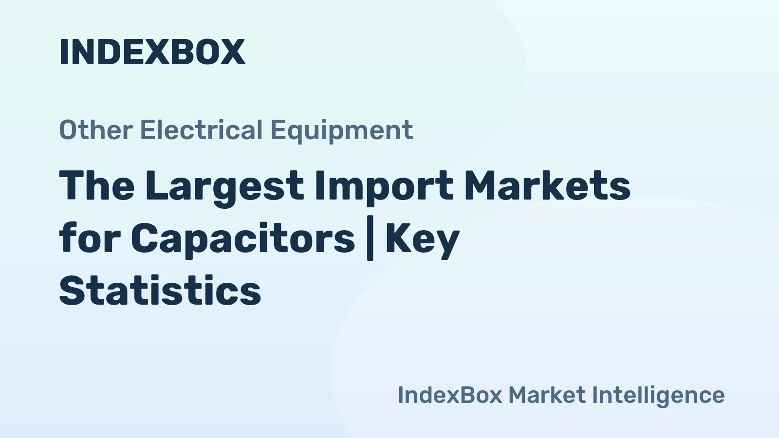 The Largest Import Markets for Capacitors | Key Statistics