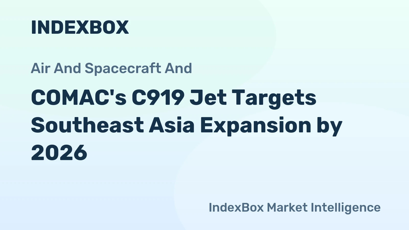 COMAC's C919 Jet Targets Southeast Asia Expansion by 2026