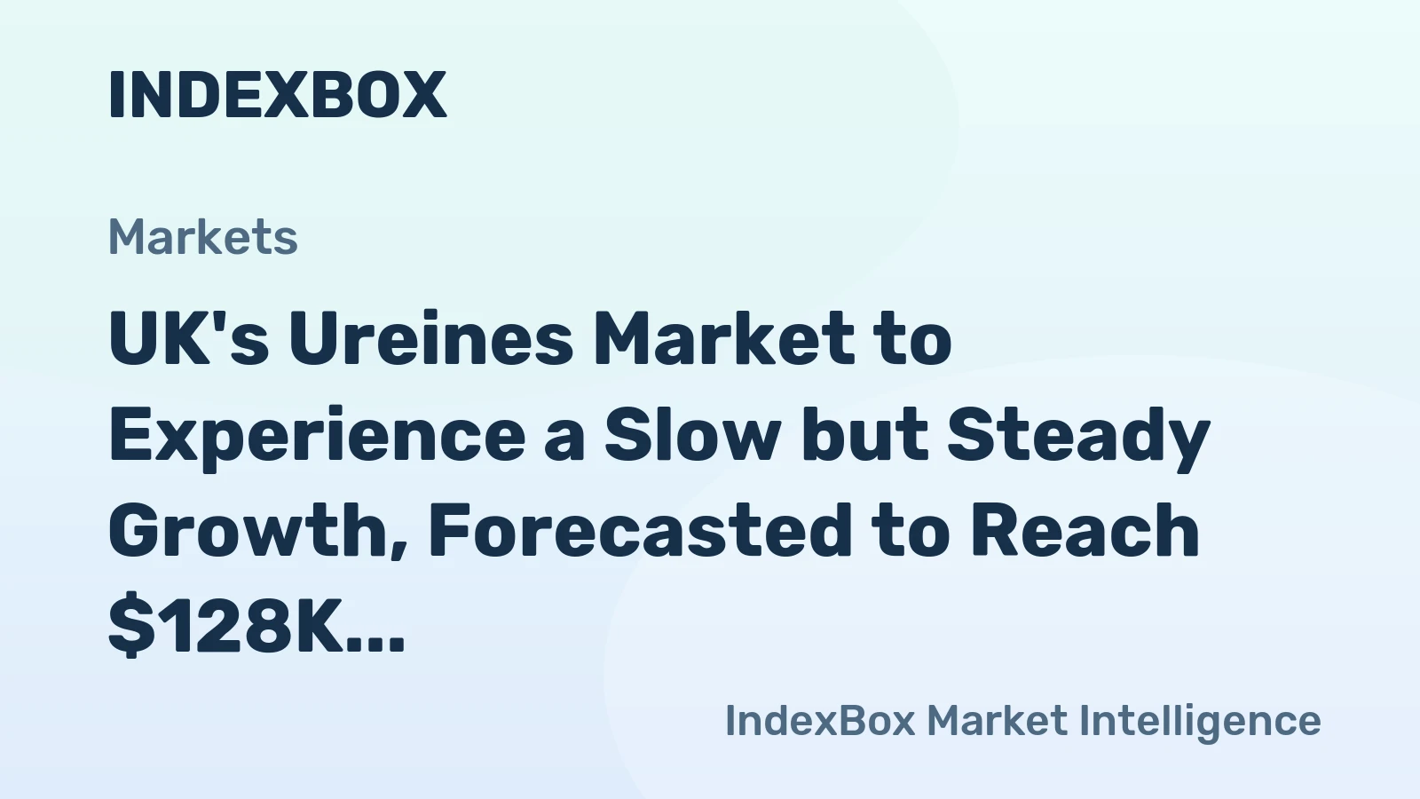 UK's Ureines Market to Experience a Slow but Steady Growth, Forecasted to Reach $128K by 2035