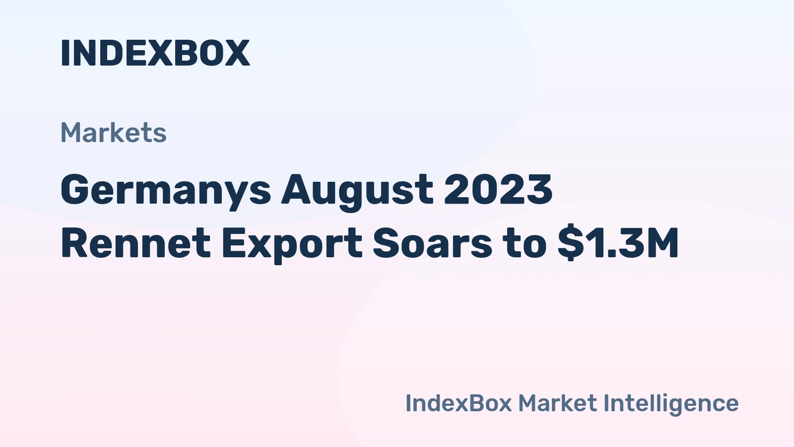 Germanys August 2023 Rennet Export Soars to $1.3M