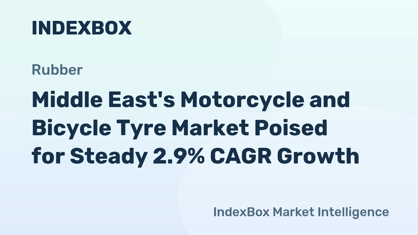 Middle East's Motorcycle and Bicycle Tyre Market Poised for Steady 2.9% CAGR Growth