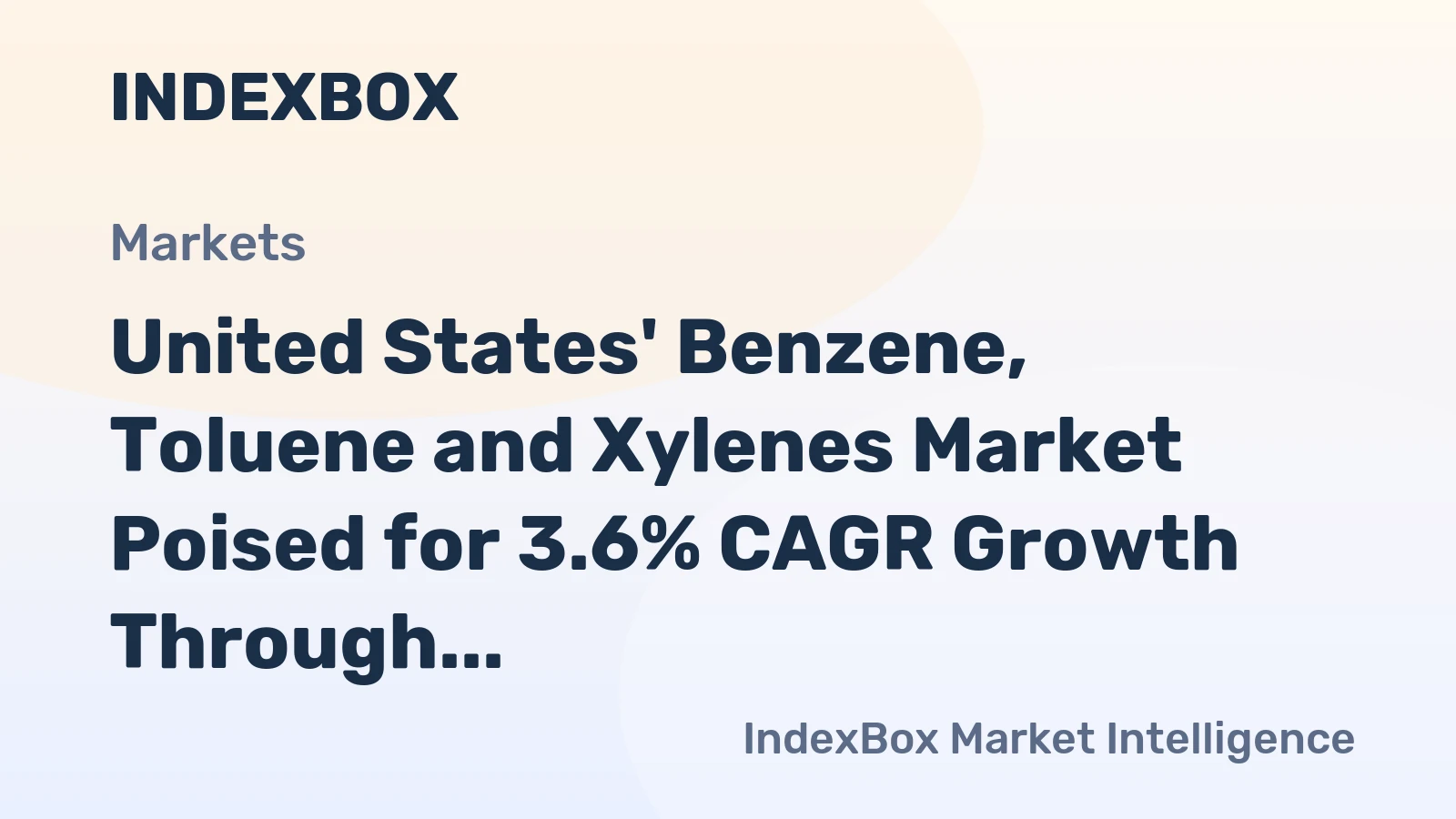 United States' Benzene, Toluene and Xylenes Market Poised for 3.6% CAGR Growth Through 2035