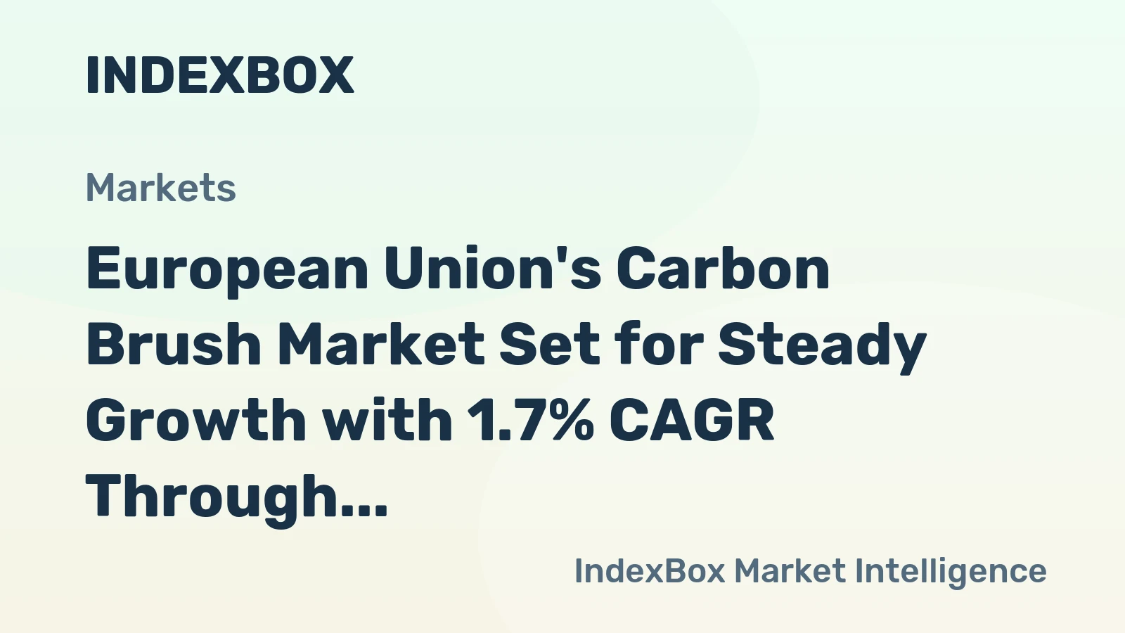 European Union's Carbon Brush Market Set for Steady Growth with 1.7% CAGR Through 2035
