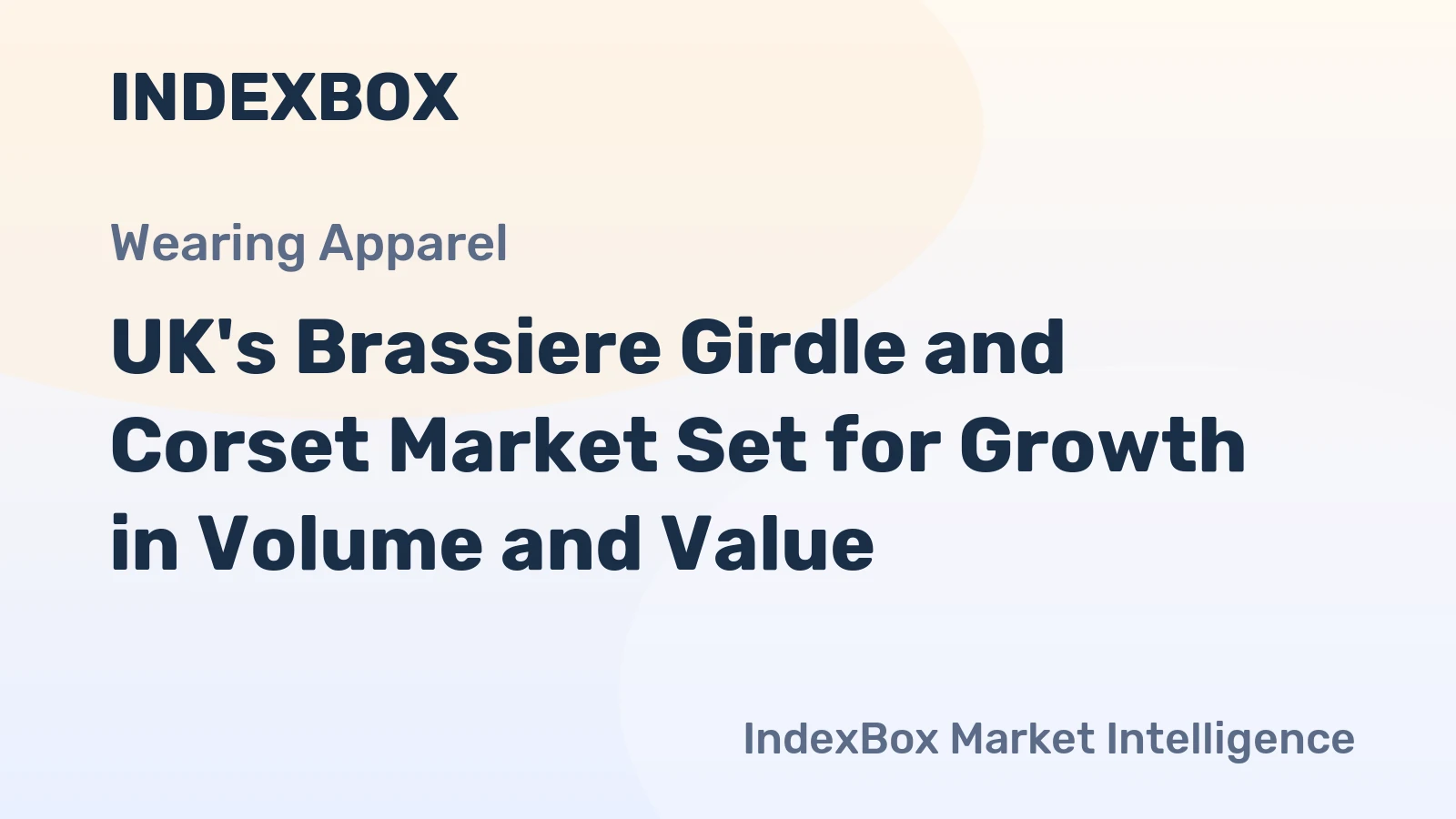 UK's Brassiere Girdle and Corset Market Set for Growth in Volume and Value