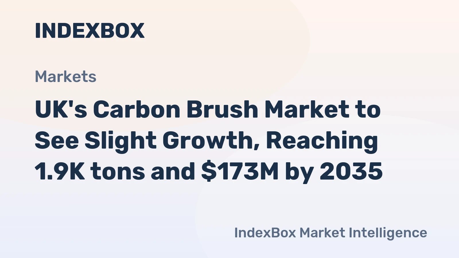 UK's Carbon Brush Market to See Slight Growth, Reaching 1.9K tons and $173M by 2035