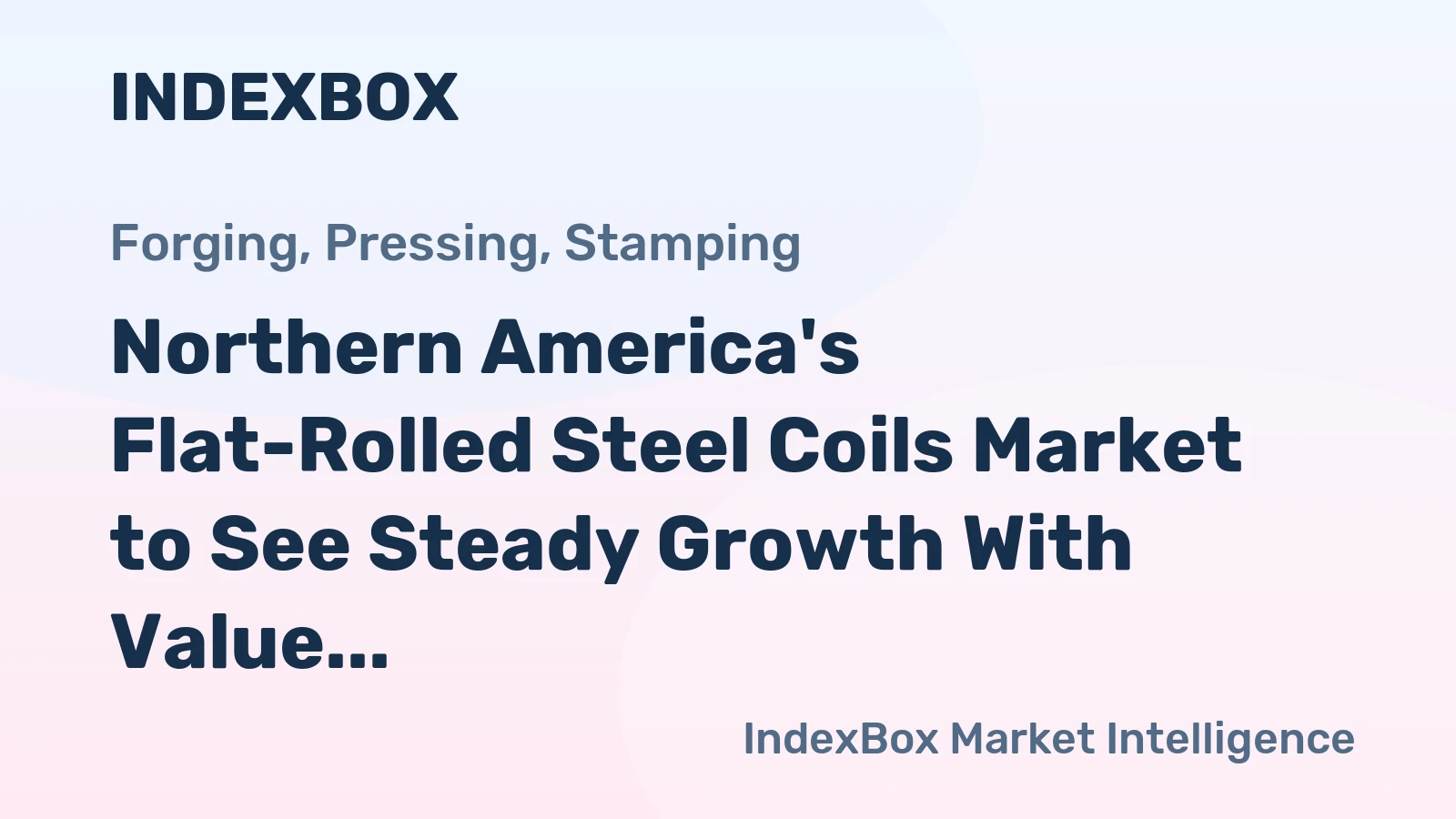 Northern America's Flat-Rolled Steel Coils Market to See Steady Growth With Value CAGR of +2.8% Through 2035