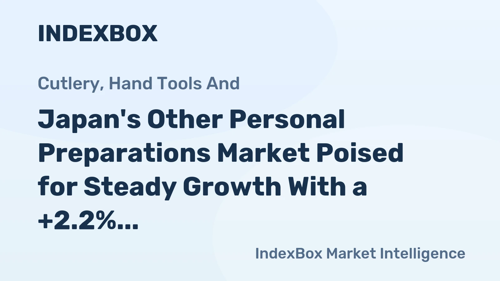 Japan's Other Personal Preparations Market Poised for Steady Growth With a +2.2% CAGR in Value
