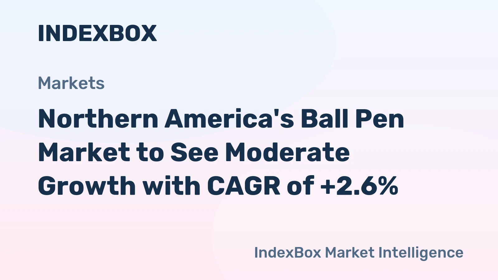 Northern America's Ball Pen Market to See Moderate Growth with CAGR of +2.6%