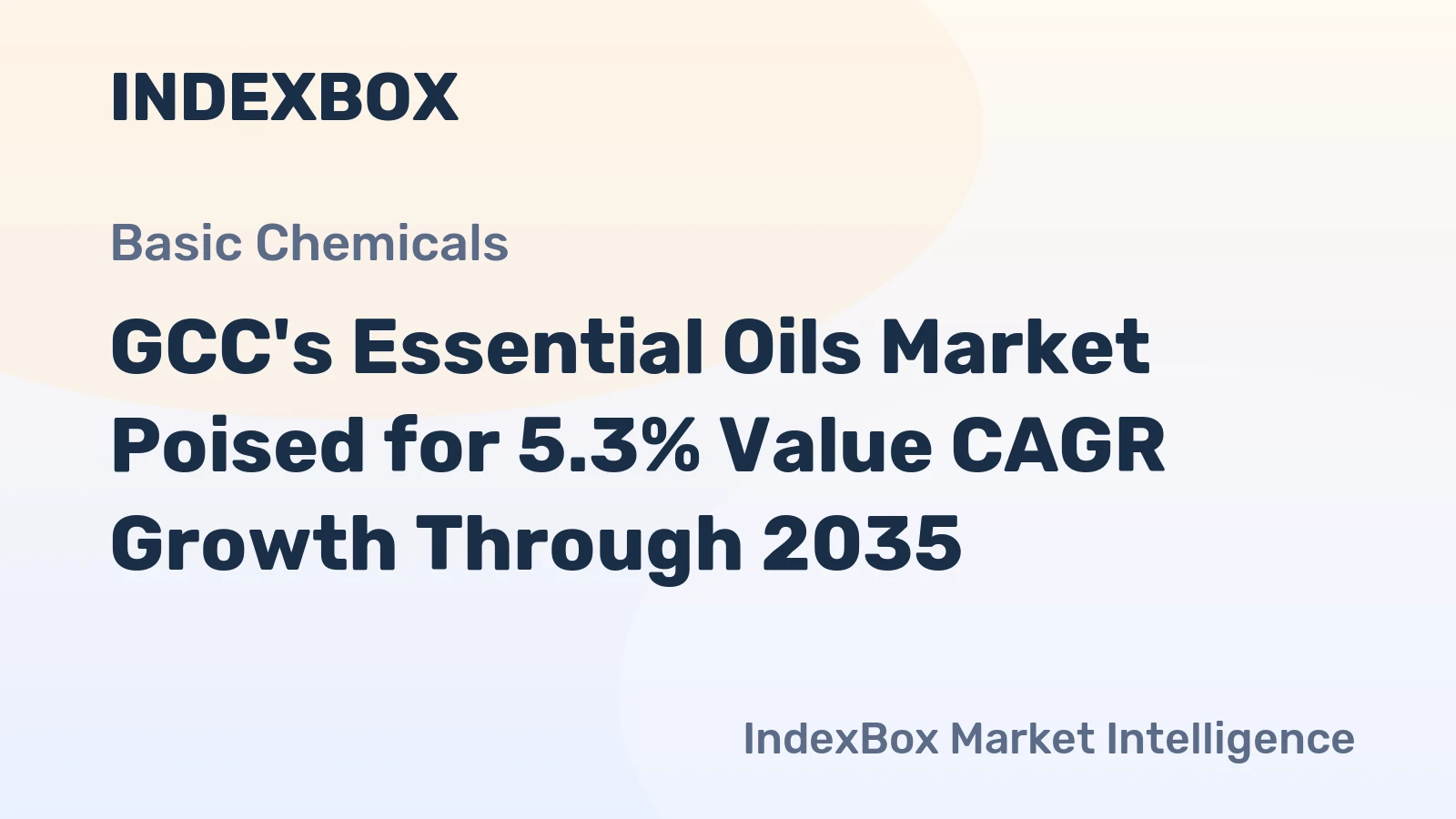 GCC's Essential Oils Market Poised for 5.3% Value CAGR Growth Through 2035