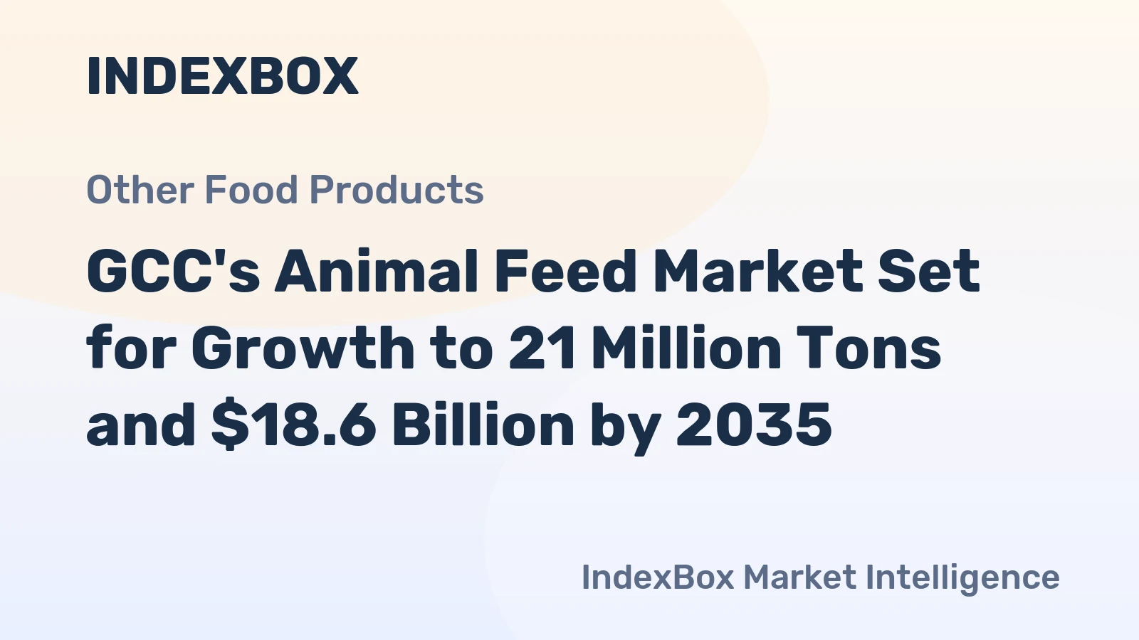 GCC's Animal Feed Market Set for Growth to 21 Million Tons and $18.6 Billion by 2035
