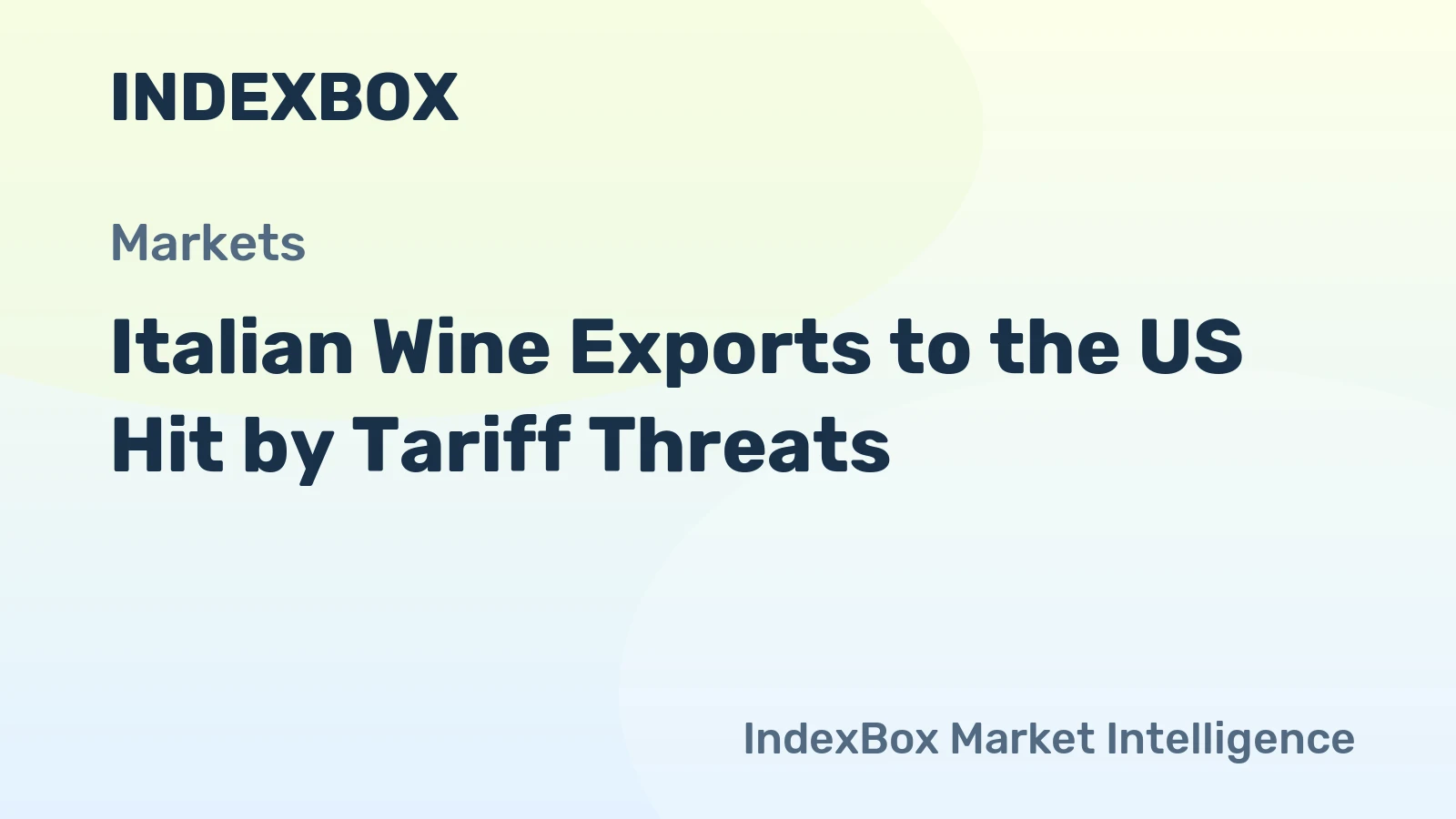 Italian Wine Exports to the US Hit by Tariff Threats