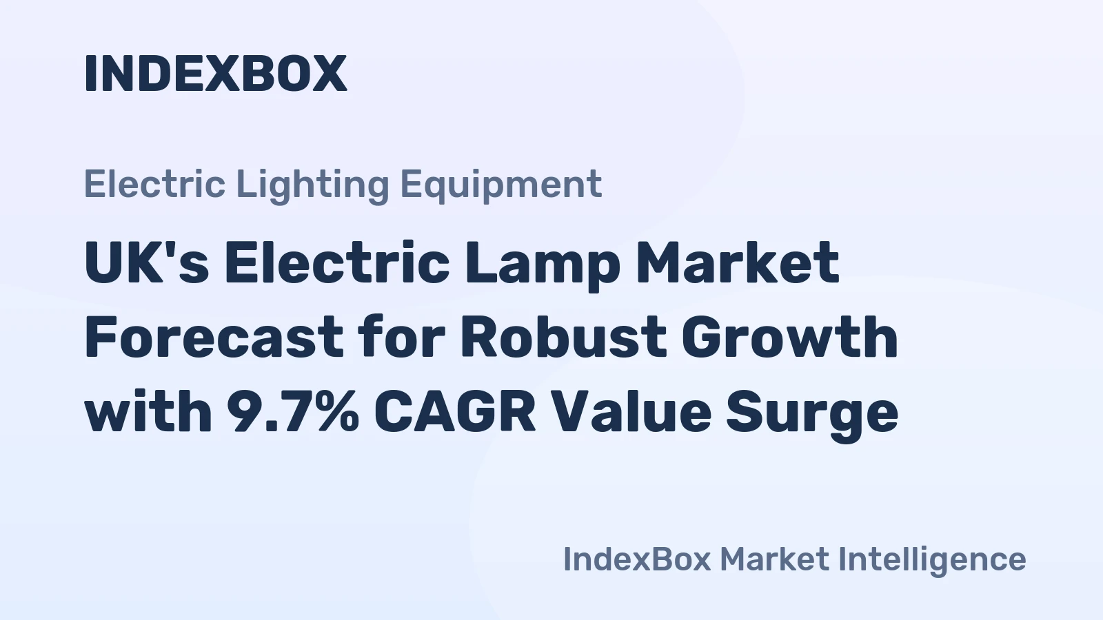 UK's Electric Lamp Market Forecast for Robust Growth with 9.7% CAGR Value Surge