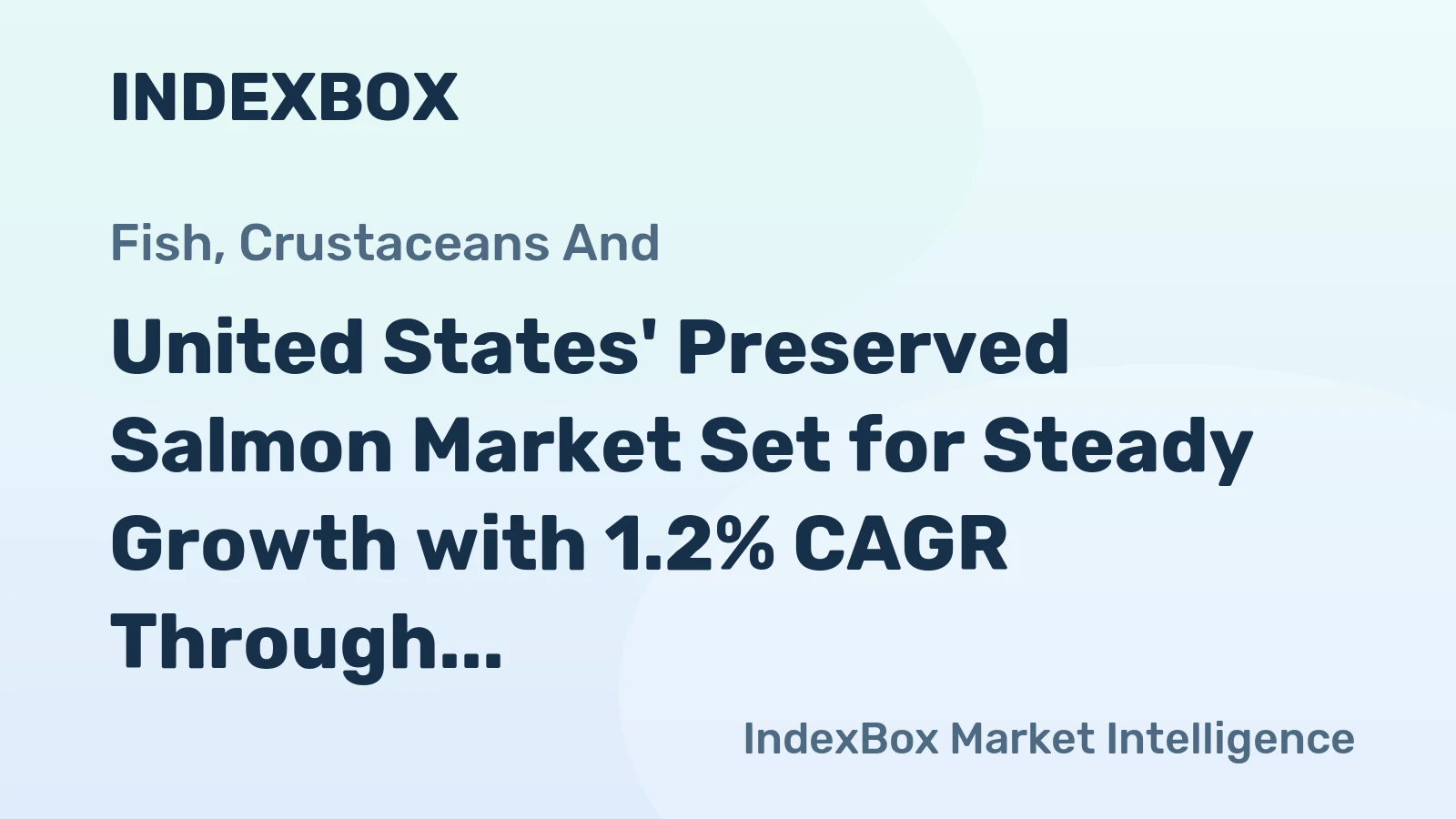 United States' Preserved Salmon Market Set for Steady Growth with 1.2% CAGR Through 2035
