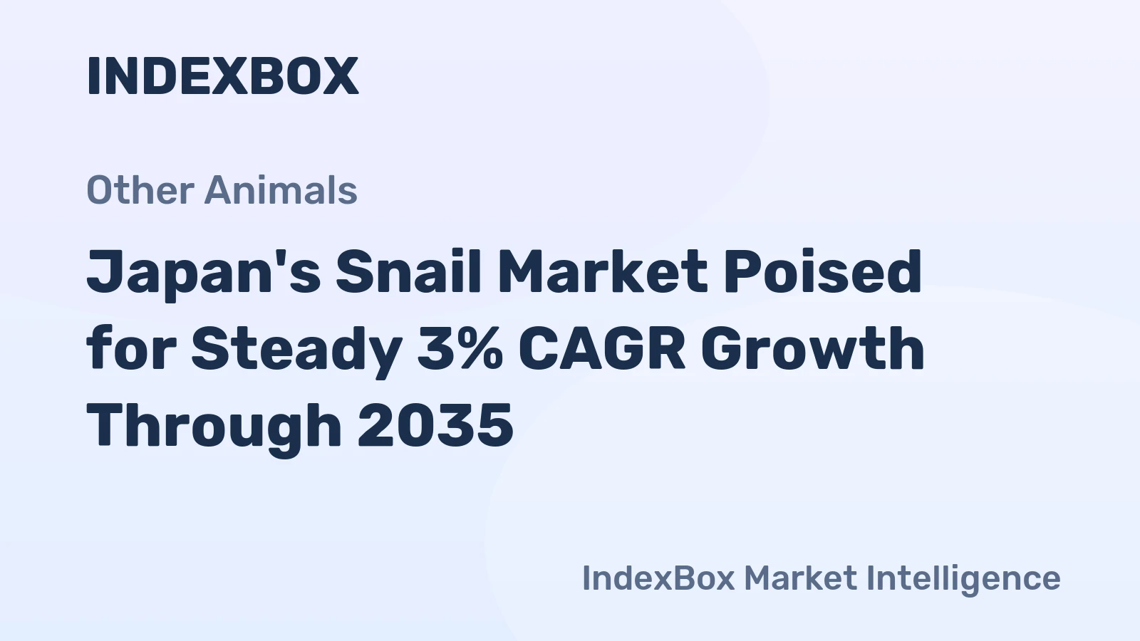 Japan's Snail Market Poised for Steady 3% CAGR Growth Through 2035