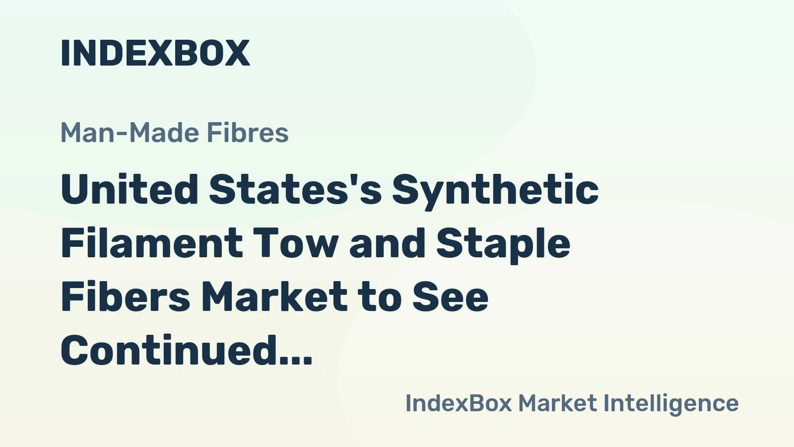 United States's Synthetic Filament Tow and Staple Fibers Market to See Continued Growth with Market Volume Reaching 1.2M Tons and Market Value Reaching $4.9B by 2035