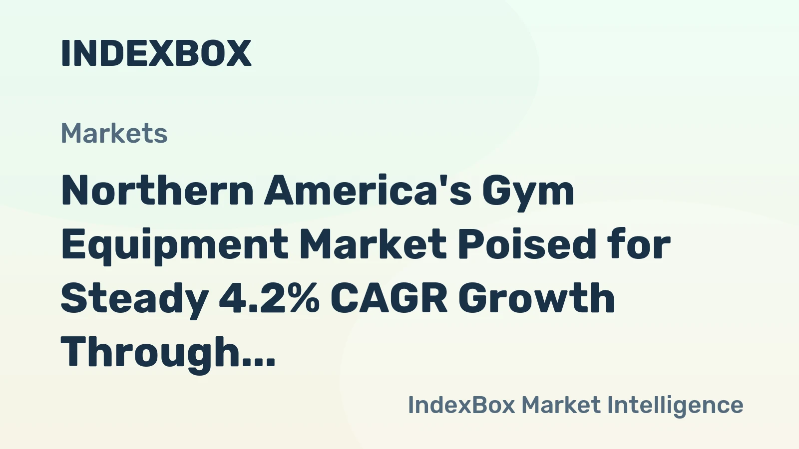 Northern America's Gym Equipment Market Poised for Steady 4.2% CAGR Growth Through 2035