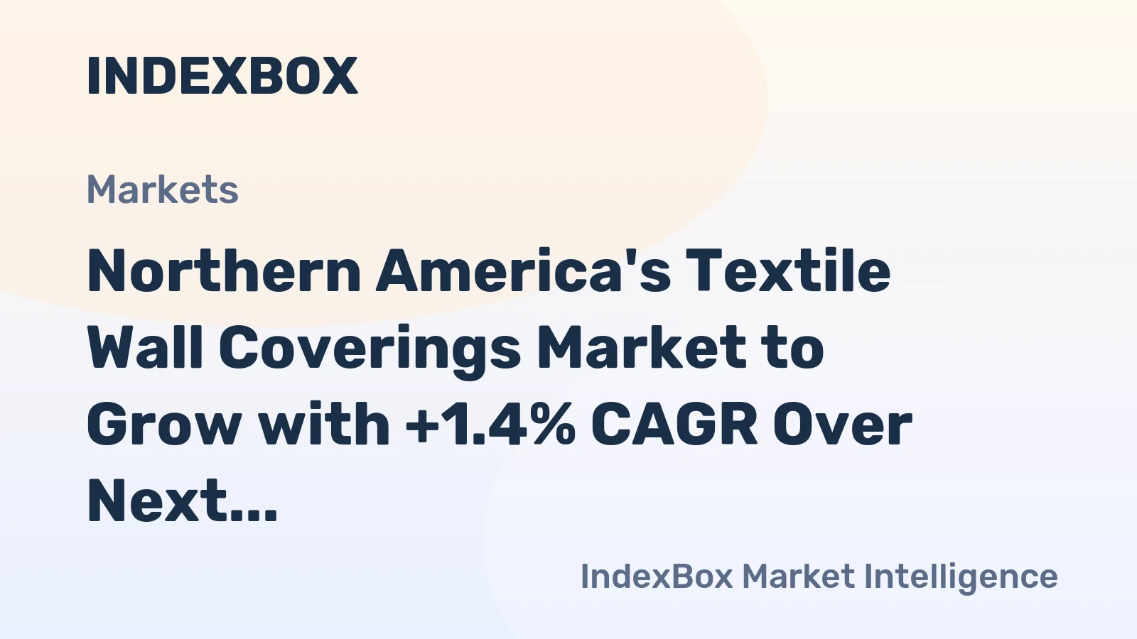 Northern America's Textile Wall Coverings Market to Grow with +1.4% CAGR Over Next Decade