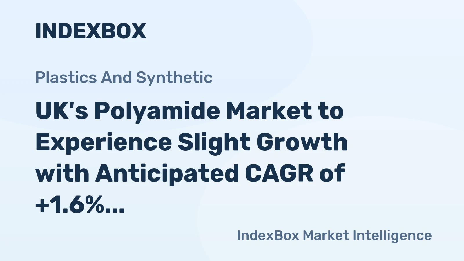 UK's Polyamide Market to Experience Slight Growth with Anticipated CAGR of +1.6% by 2035