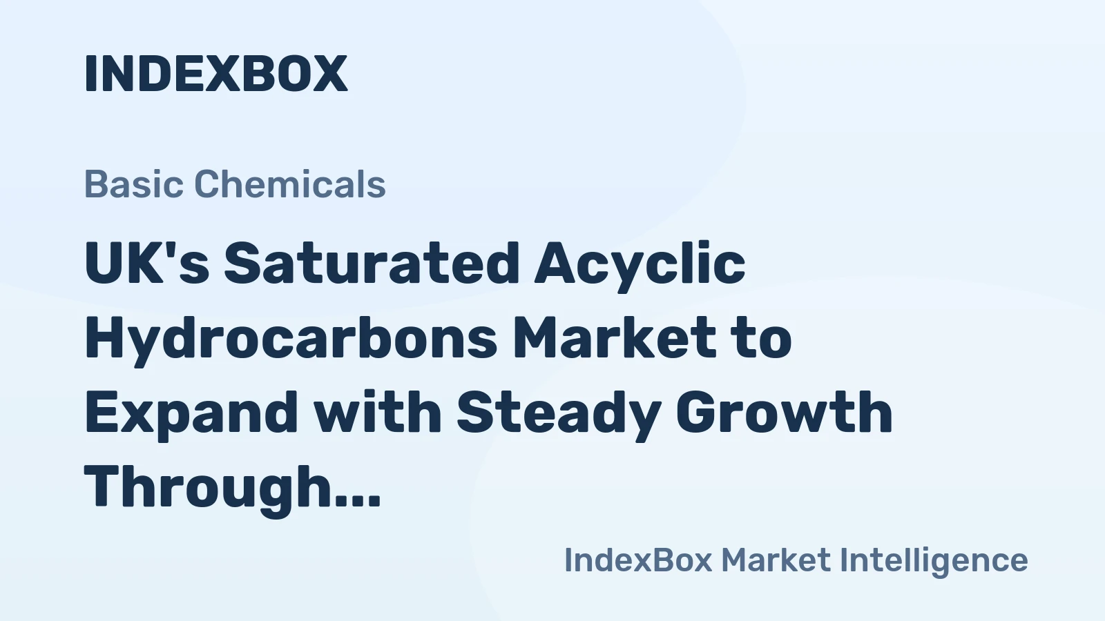 UK's Saturated Acyclic Hydrocarbons Market to Expand with Steady Growth Through 2035