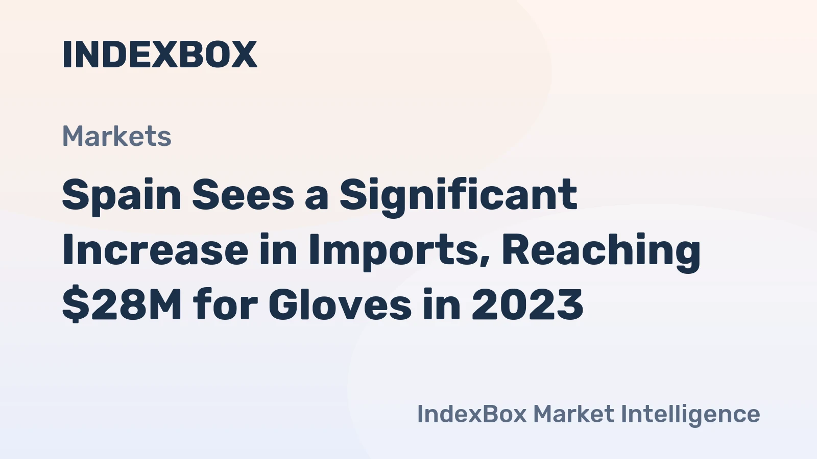 Spain Sees a Significant Increase in Imports, Reaching $28M for Gloves in 2023