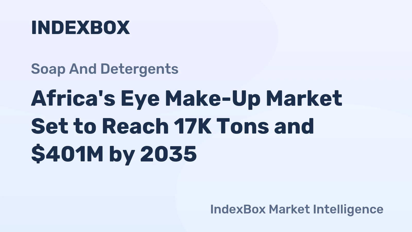 Africa's Eye Make-Up Market Set to Reach 17K Tons and $401M by 2035