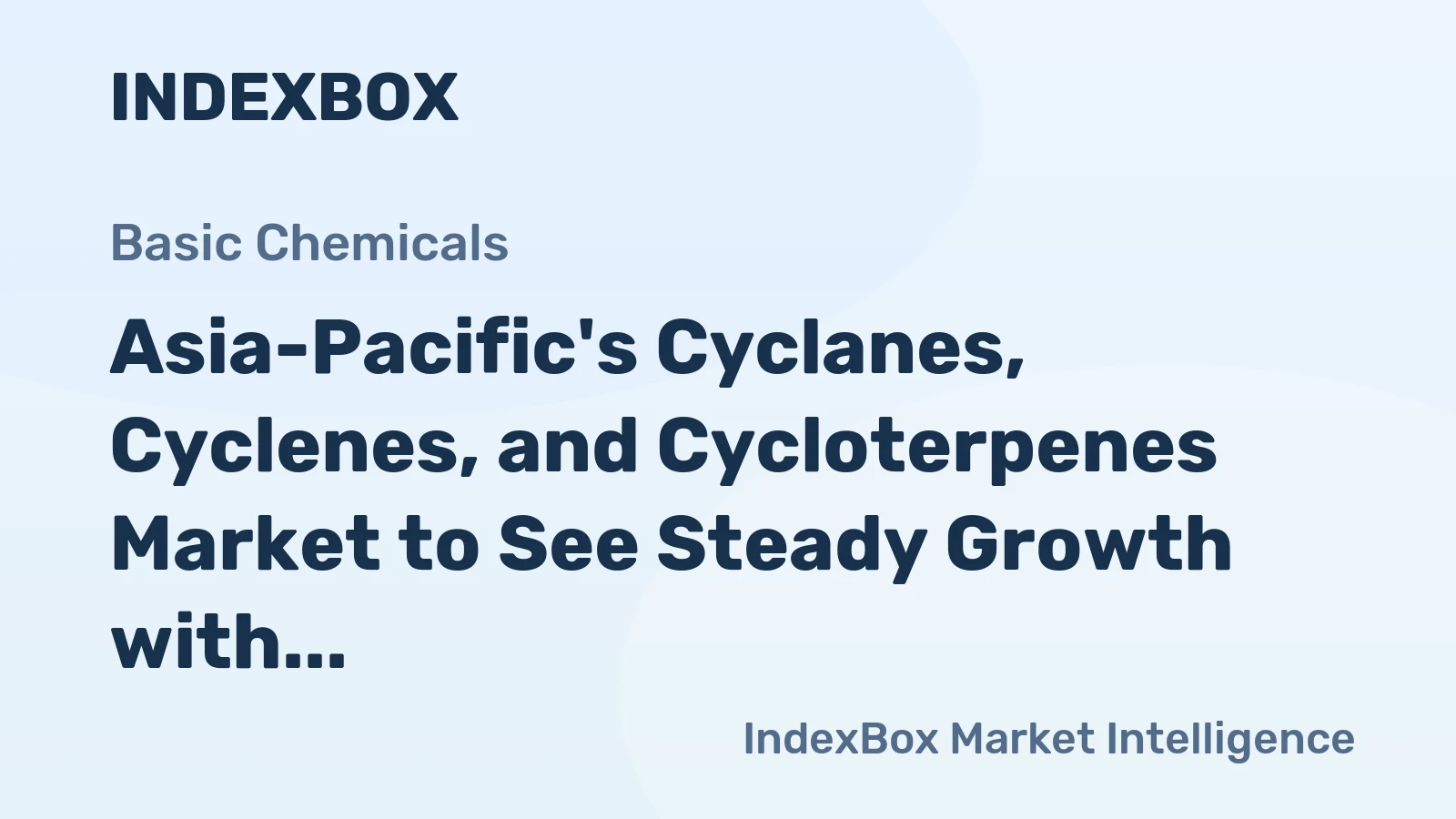 Asia-Pacific's Cyclanes, Cyclenes, and Cycloterpenes Market to See Steady Growth with 1.1% CAGR Through 2035