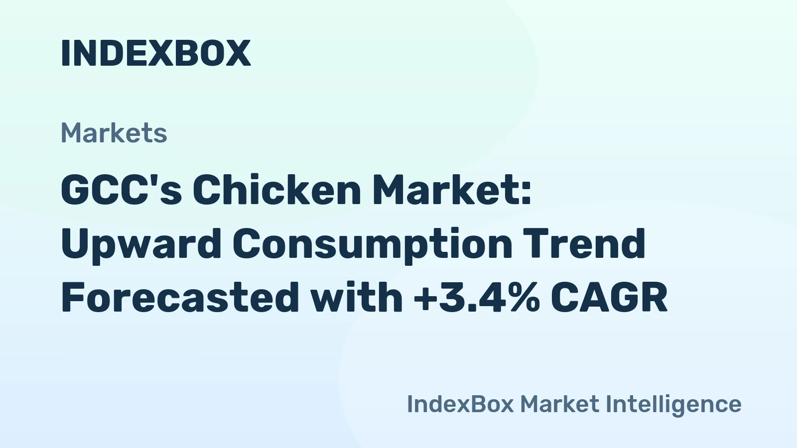 GCC's Chicken Market: Upward Consumption Trend Forecasted with +3.4% CAGR