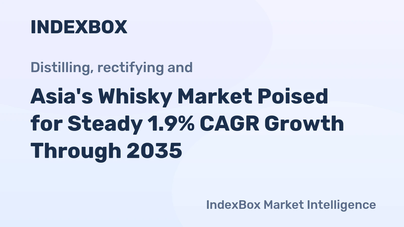 Asia's Whisky Market Poised for Steady 1.9% CAGR Growth Through 2035
