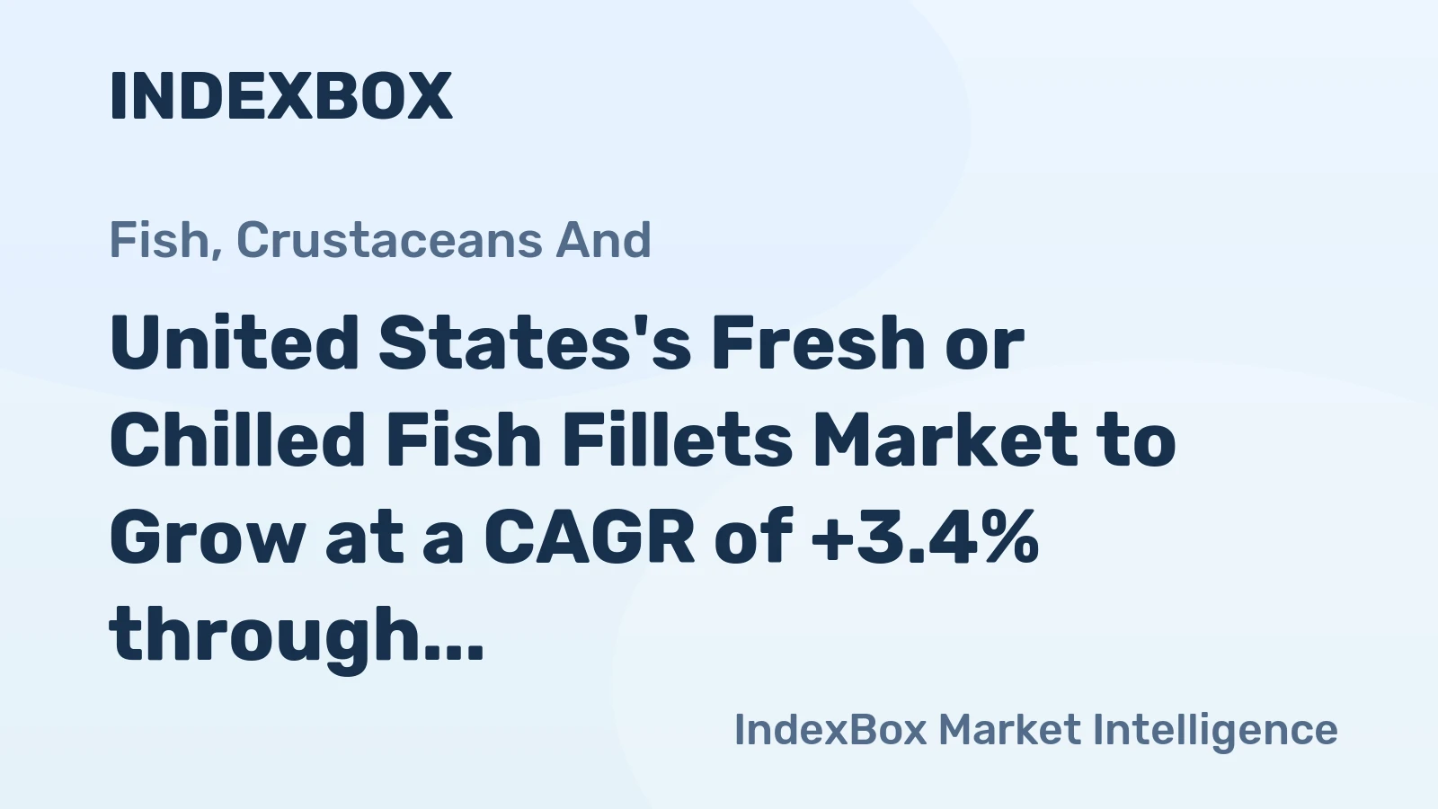 United States's Fresh or Chilled Fish Fillets Market to Grow at a CAGR of +3.4% through 2035, Reaching $5.3B