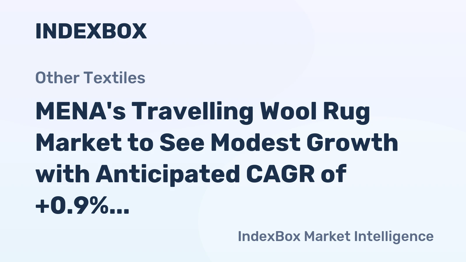 MENA's Travelling Wool Rug Market to See Modest Growth with Anticipated CAGR of +0.9% from 2024 to 2035