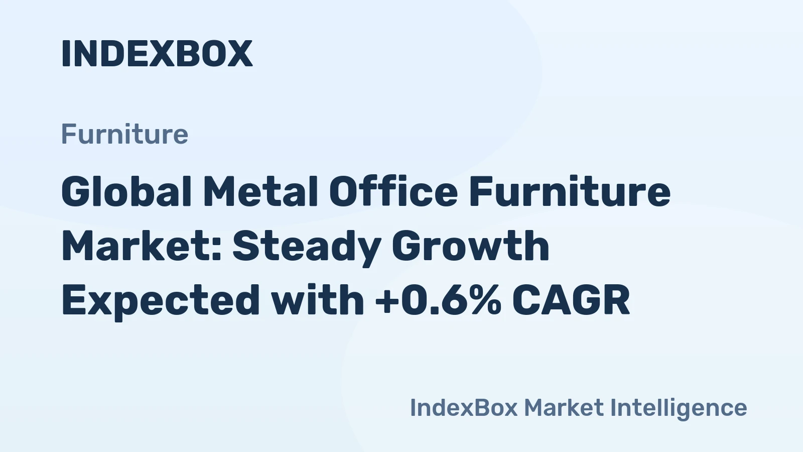 Global Metal Office Furniture Market: Steady Growth Expected with +0.6% CAGR