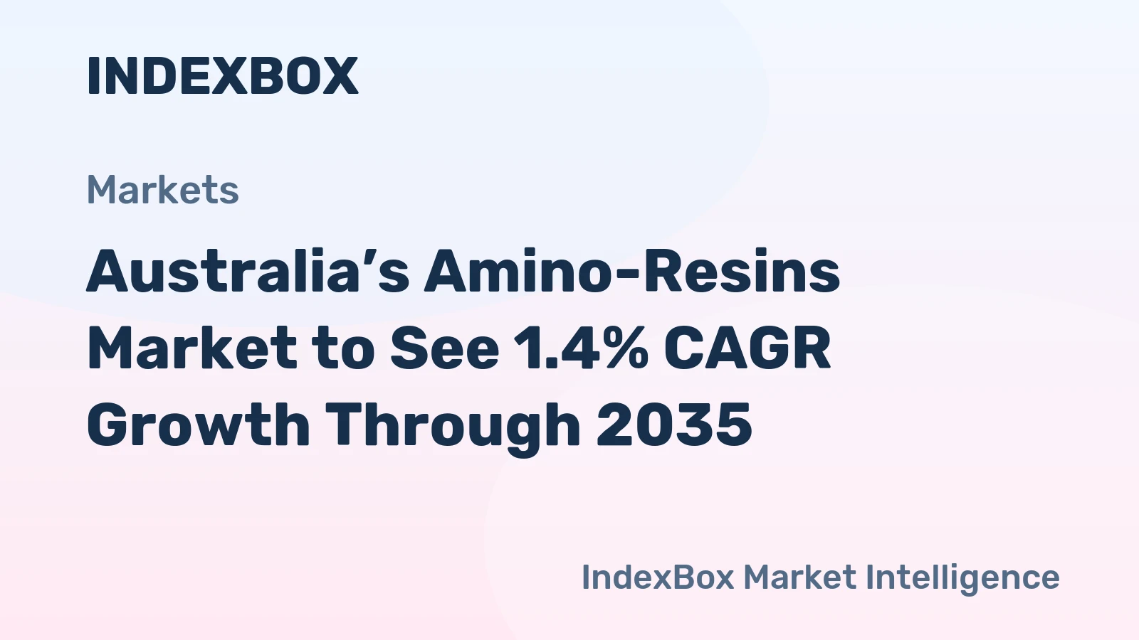 Australia’s Amino-Resins Market to See 1.4% CAGR Growth Through 2035