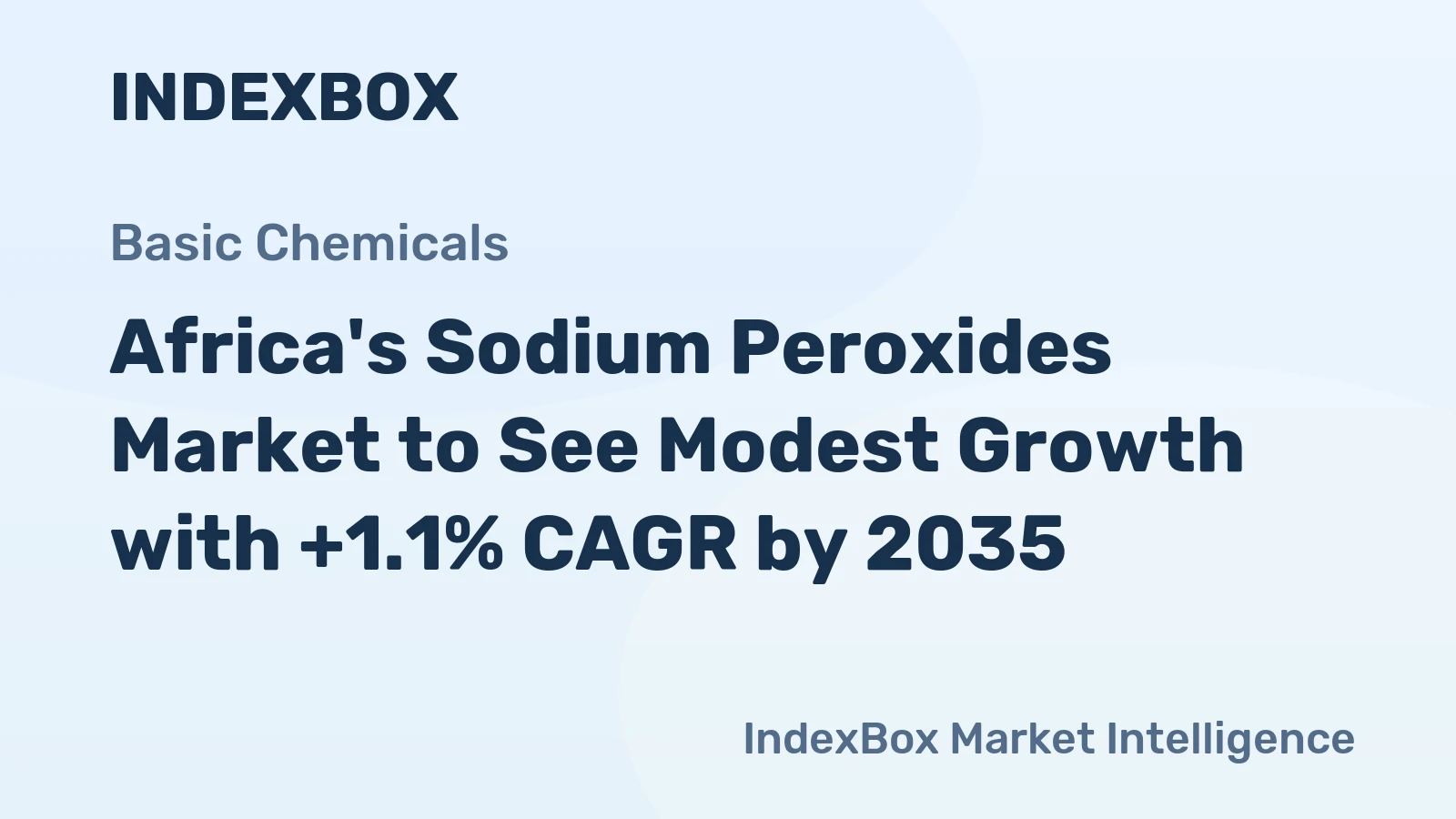 Africa's Sodium Peroxides Market to See Modest Growth with +1.1% CAGR by 2035