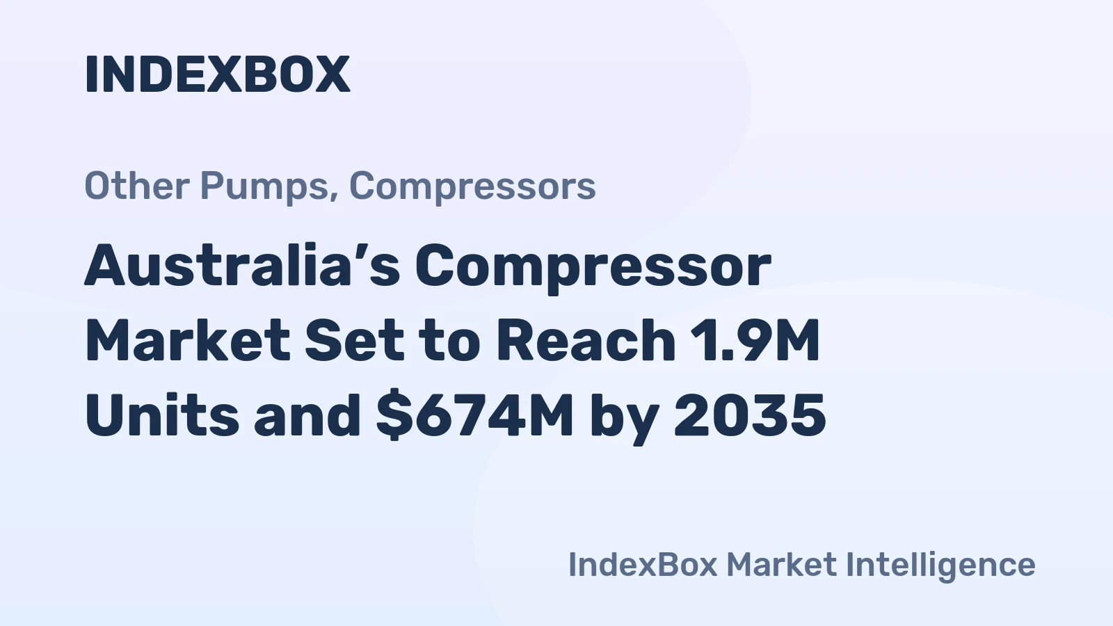Australia’s Compressor Market Set to Reach 1.9M Units and $674M by 2035
