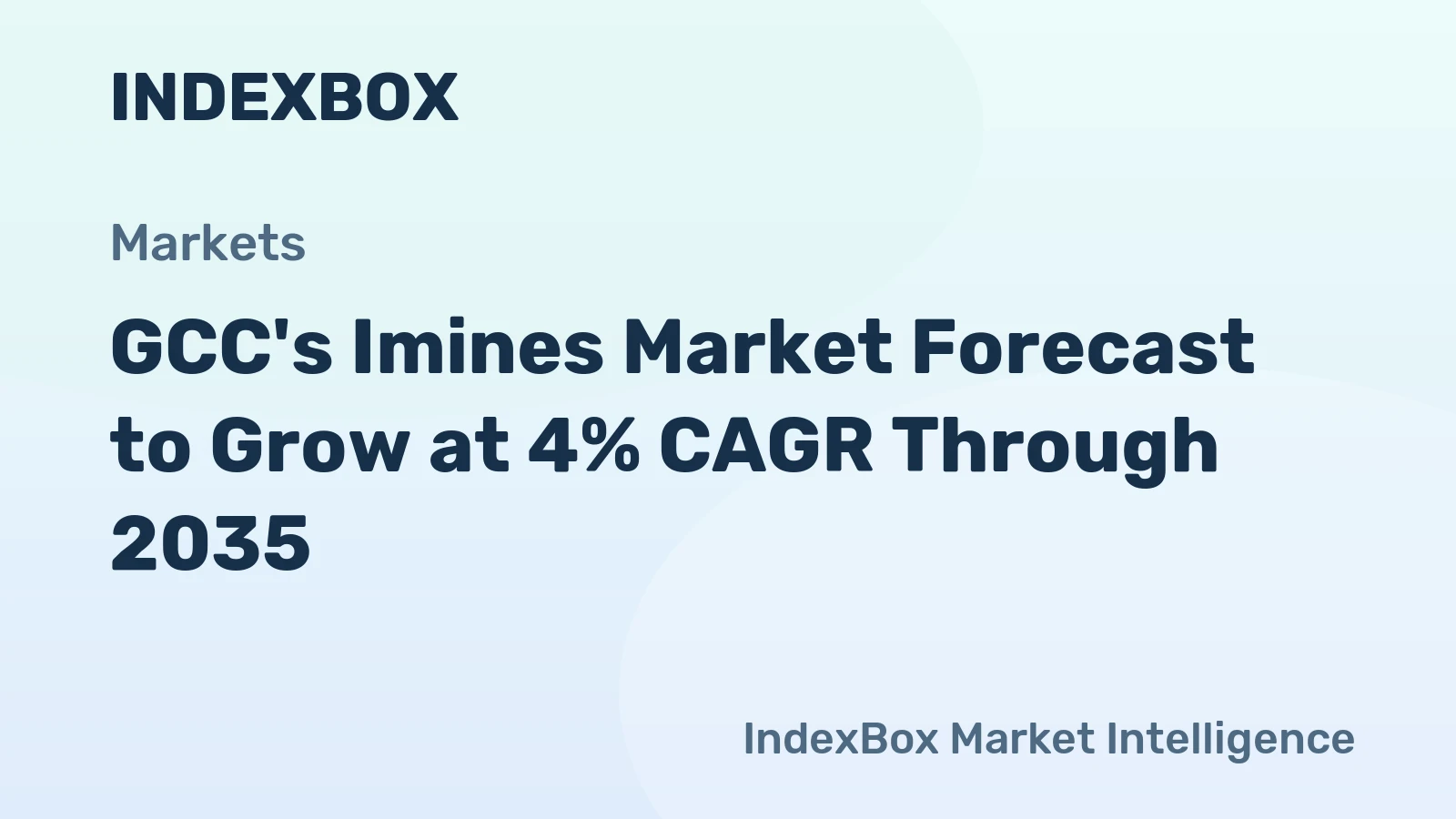 GCC's Imines Market Forecast to Grow at 4% CAGR Through 2035