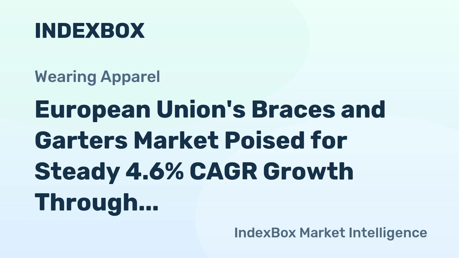 European Union's Braces and Garters Market Poised for Steady 4.6% CAGR Growth Through 2035