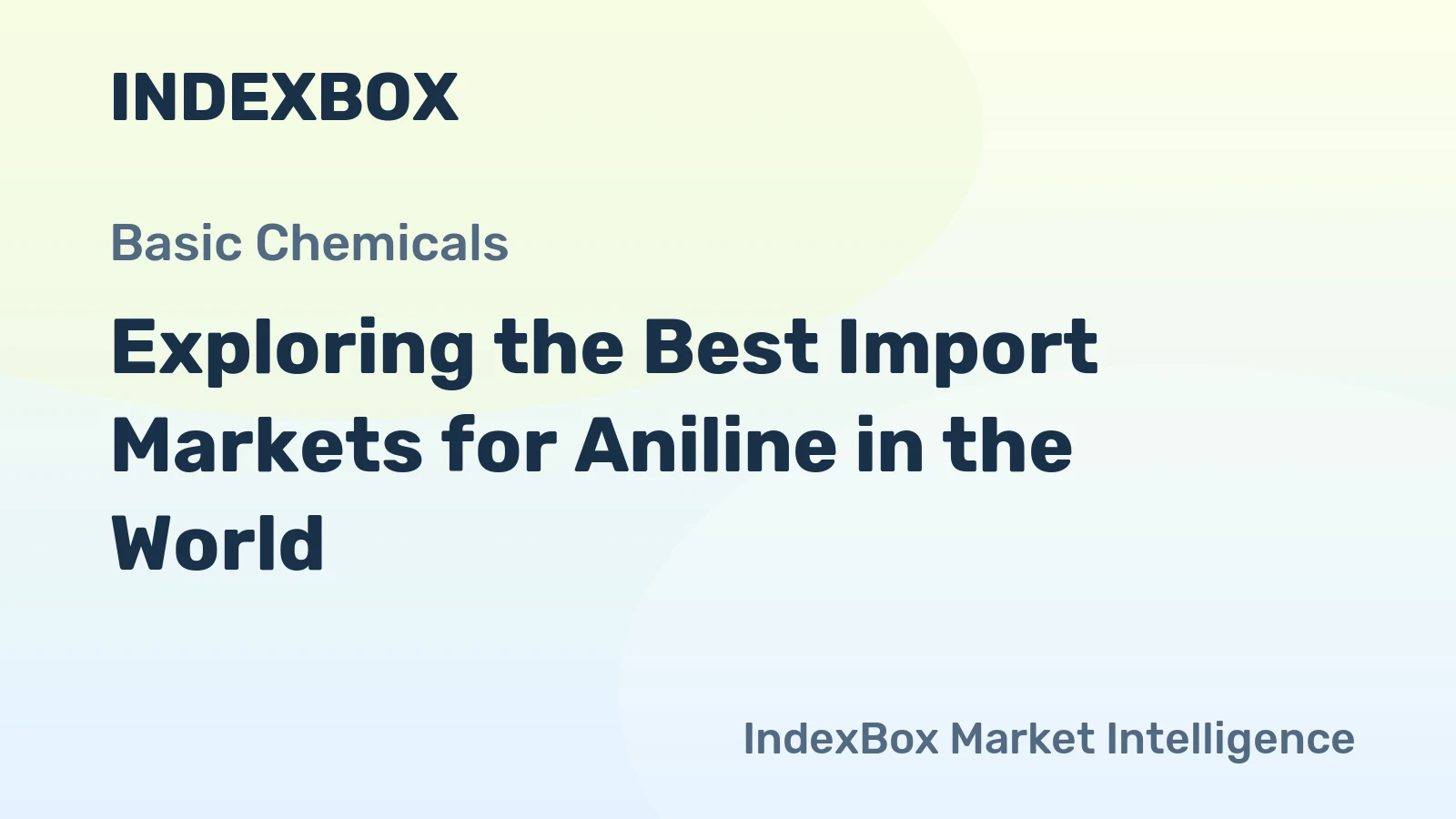 Exploring the Best Import Markets for Aniline in the World
