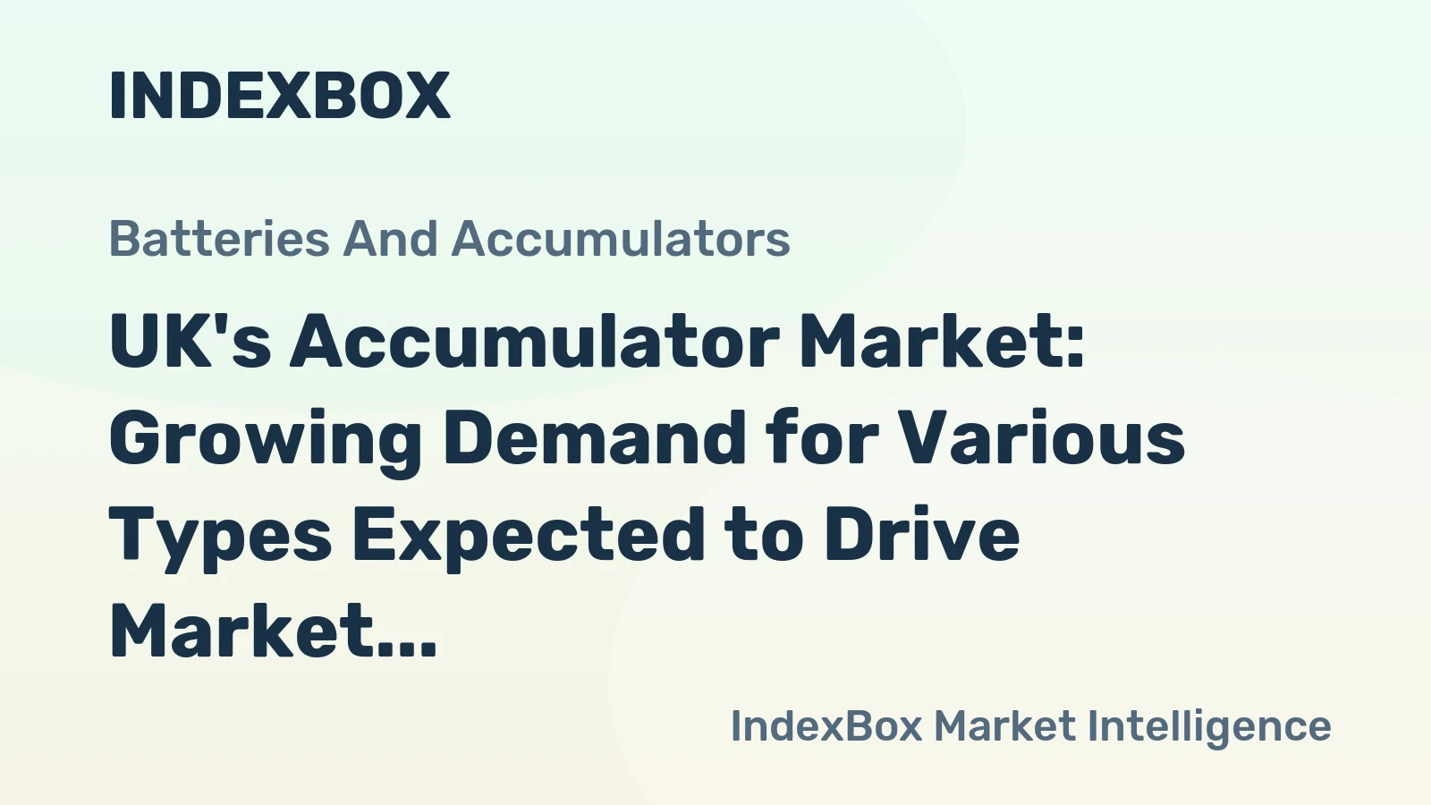 UK's Accumulator Market: Growing Demand for Various Types Expected to Drive Market Volume to 123M Units and Value to $3.5B by 2035