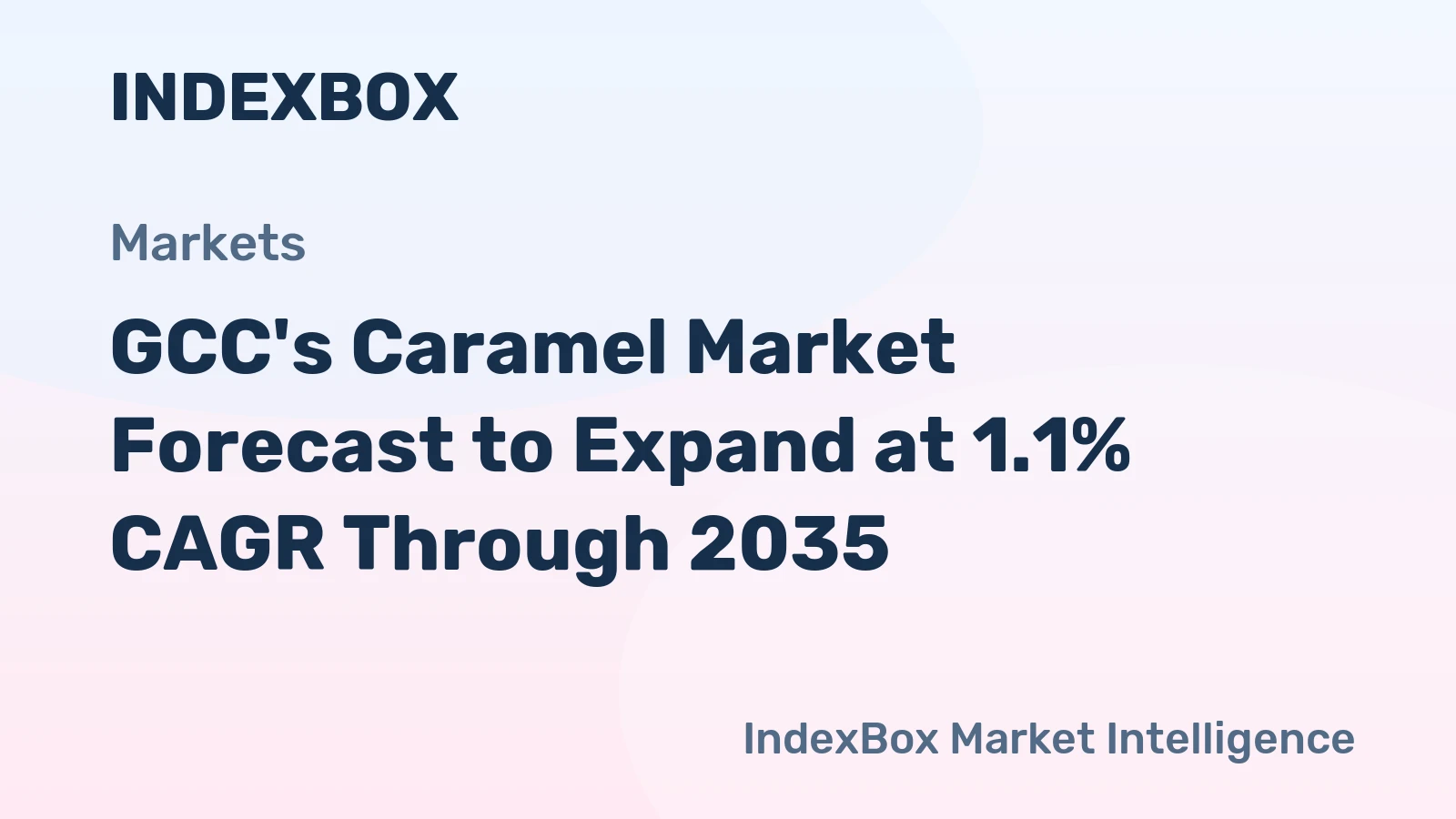 GCC's Caramel Market Forecast to Expand at 1.1% CAGR Through 2035